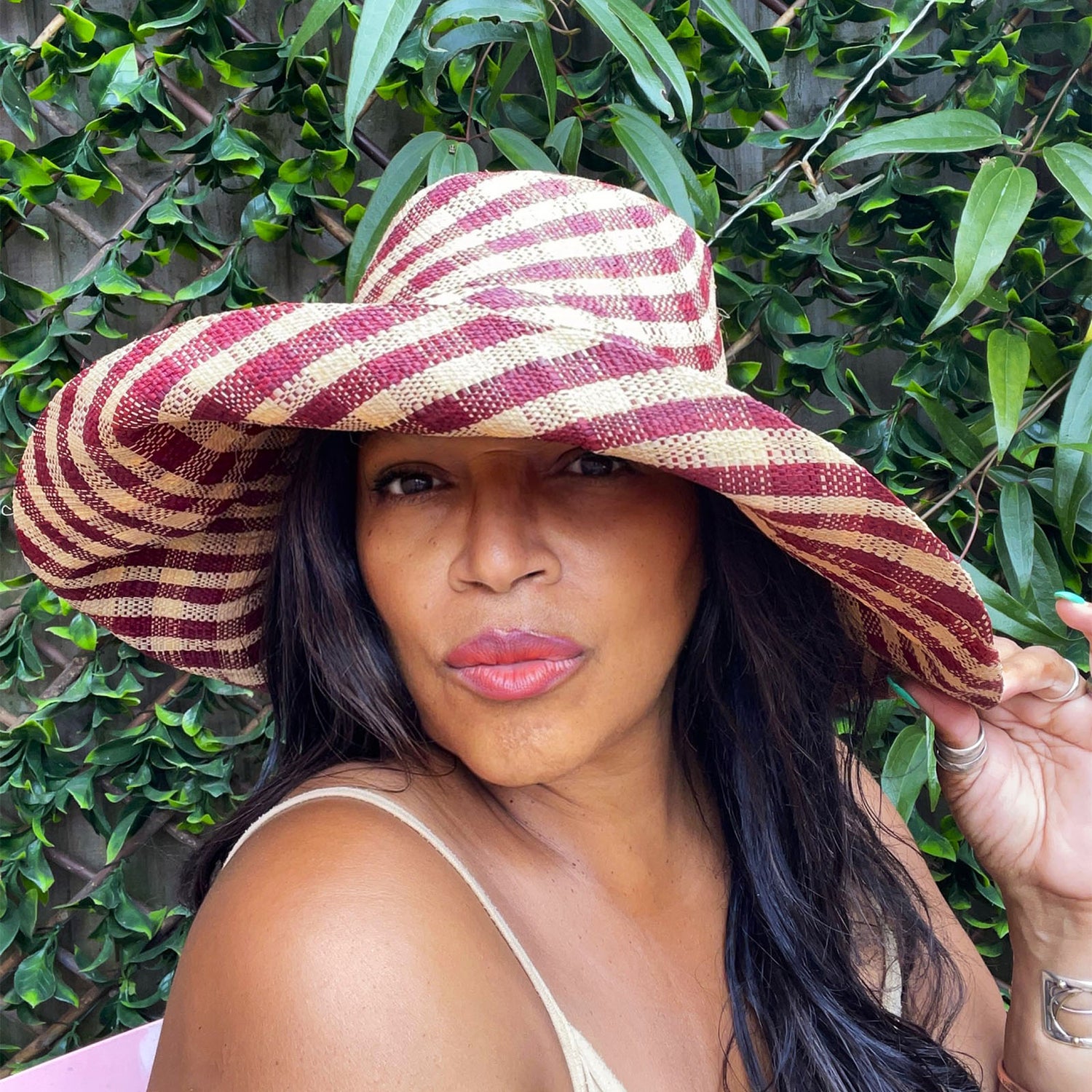 Peak and Brim - Madaraff Straw Hat Check