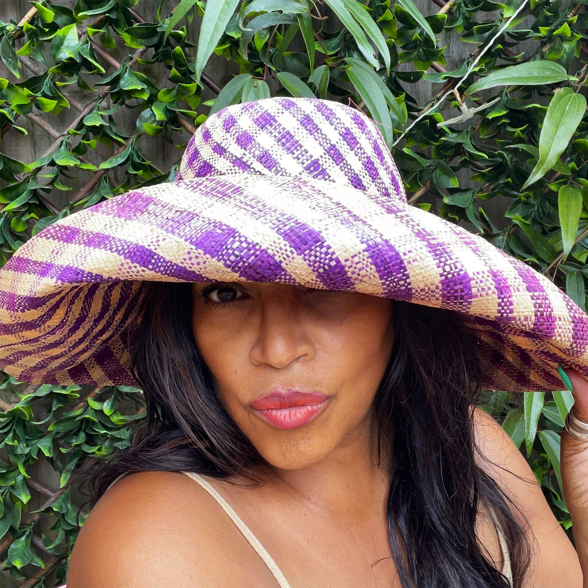 Peak and Brim - Madaraff Straw Hat Check